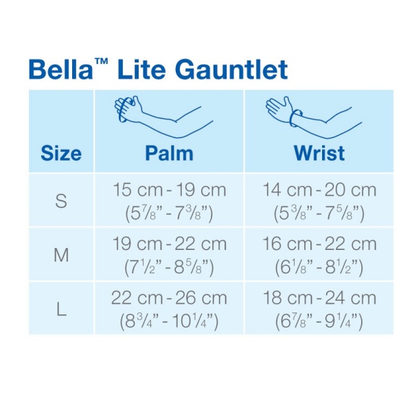 Jobst Bella Lite Gauntlet 20-30mmHg - Australian Physiotherapy Equipment