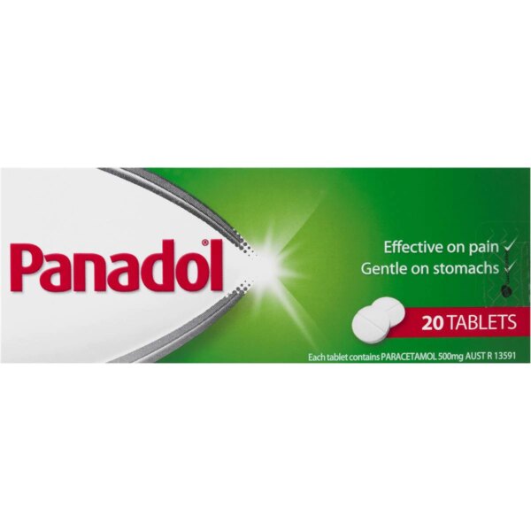 Panadol Tablets (20) - Australian Physiotherapy Equipment