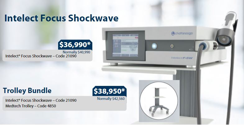 INTELECT Focus Shockwave - Australian Physiotherapy Equipment
